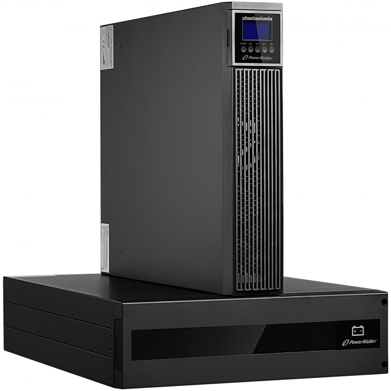 UPS RACK 19 cali POWERWALKER ON-LINE 10000VA RTG PF1 2X IEC C13 OUT ...